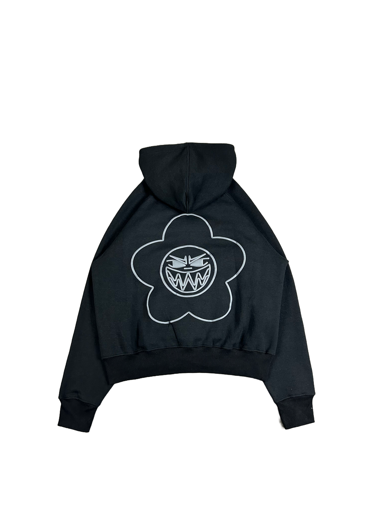 BLACK MONOCROME PUFF YFB ZIPUP